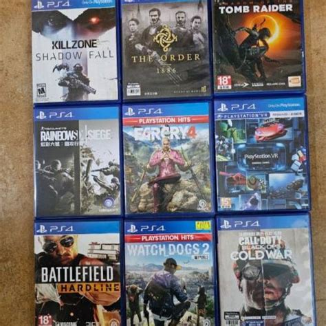 半賣半送9隻ps4 games如圖 二手或全新Games 遊戲 遊戲機模型 DCFever