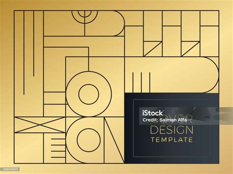 프리젠 테이션 디자인 포스터 배너 명함을위한 블랙 골드 아르 데코 추상적 배경 패턴 윤곽선 스타일 텍스처 배경 0명에 대한 스톡 벡터 아트 및 기타 이미지 Istock