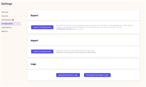 Migrate Airbyte Config From One Deployment To Another Oss 2 By Marcosmarxm Qanda Airbyte