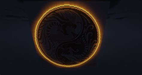 Minecraft Dragon Ying Yang Minecraft Map