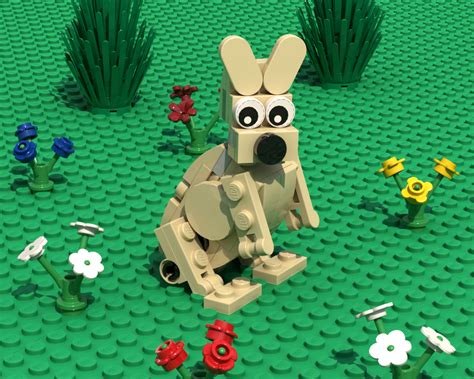 Lego Moc 30666 Rabbit By Beregorn Rebrickable Build With Lego
