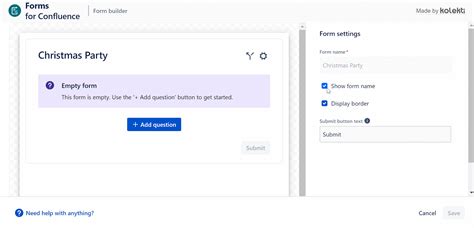 How To Plan A Form Effectively In Confluence