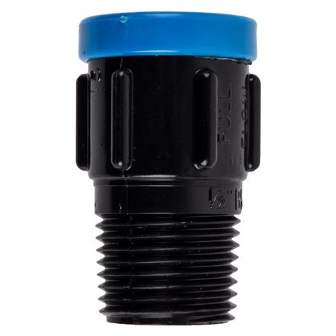 Full Flow Male Adaptor 20mm X 12 In Geewiz