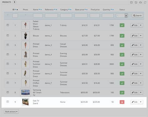 Disabling Products Within Prestashop 16 Inmotion Hosting