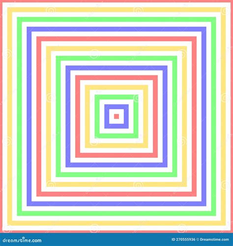 Colorful Square Stripes Fabric Pattern Background Vector Stock Vector