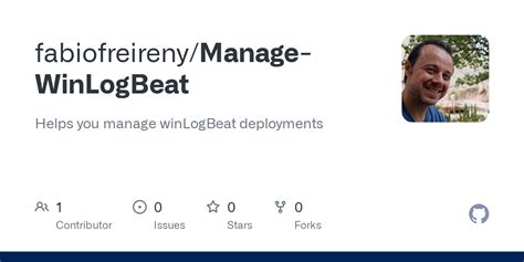 GitHub Fabiofreireny Manage WinLogBeat Helps You Manage WinLogBeat Deployments