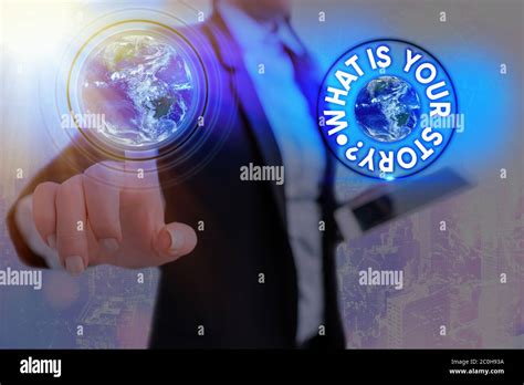 Writing Note Showing What Is Your Story Question Business Concept For Asking About Company