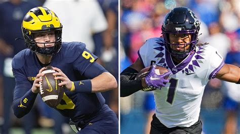 Michigan Vs Tcu Makes For Compelling Playoff Semifinal Sports Illustrated