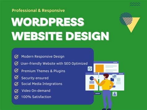 A Custom Modern Wordpress Website Design For Your Businesses Upwork