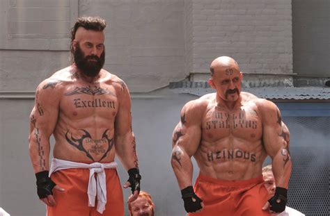 Keanu Reeves And Alex Winter Were Turned Into Musclebound Prison Inmates In Bill And Ted 3 By