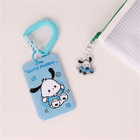 당일출고 포차코 사원증 교통카드 케이스 카드홀더 포카홀더 스프링스트랩키링포함 에이블리