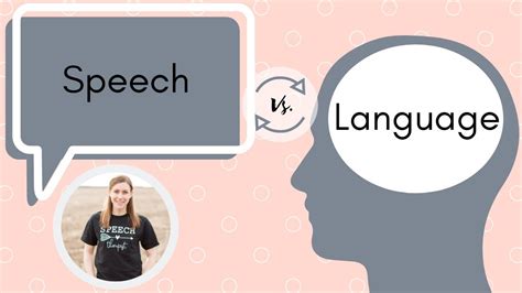 Speech Vs. Language: What's the difference? - YouTube