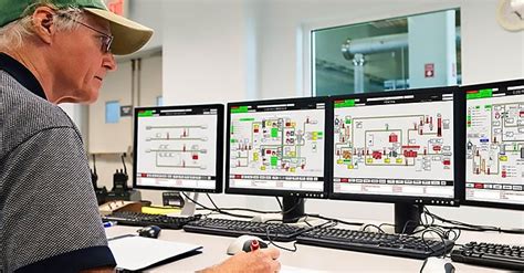 Typical Electrical Distribution Scheme And SCADA System Of An Oil Gas Production Plant