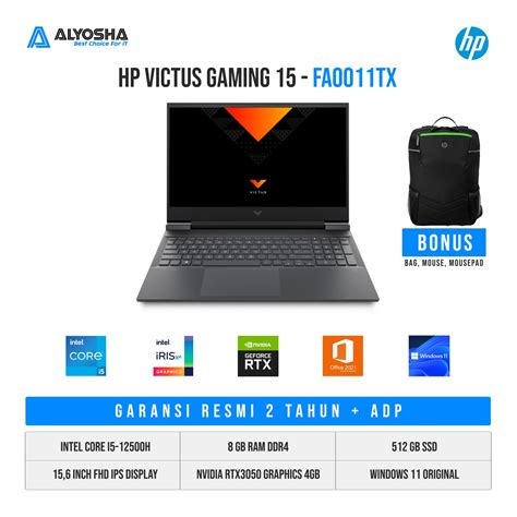 HP VICTUS GAMING 15 FA0011TX I5 Alyosha Computer