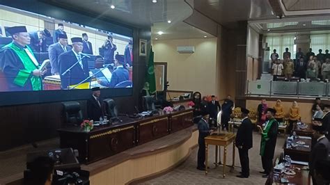 Sah Rahman Halim Menjadi Anggota Dprd Kabupaten Musi Banyuasin Masa