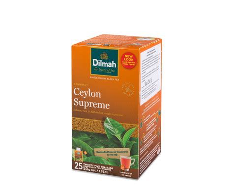 Dilmah Ceylon Supreme Tea [25x2g] koperta