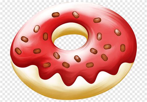 Donat Es Krim Cupcake Pancake Kartun Donat Karakter Kartun Makanan