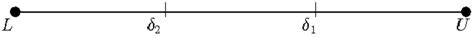 1 The Trisection Algorithm Keeps Track Of An Interval L U