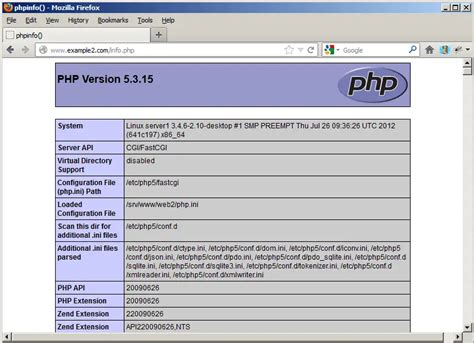 How To Set Up Apache2 With Modfcgid And Php5 On Opensuse 122 Page 2
