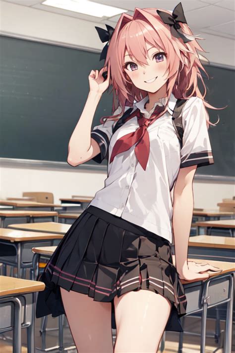 Astolfo Schoolgirl 1 By Joeren On Deviantart