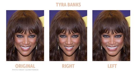 Side By Side Photos Show Which Models Have The Most Symmetrical Faces
