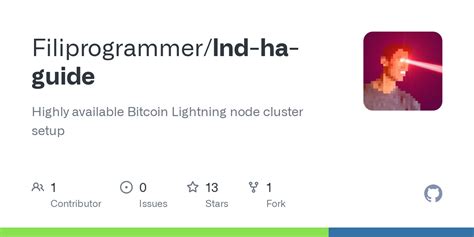 GitHub Filiprogrammer Lnd Ha Guide Highly Available Bitcoin Lightning Node Cluster Setup