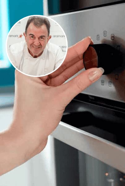 Los Trucos Sencillos Del Español Martín Berasategui Para Tener Una Cocción Mejor En El Horno