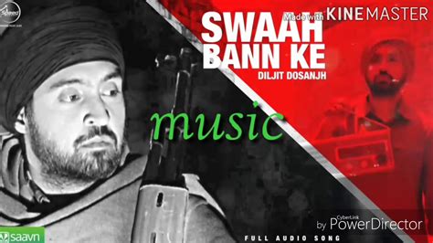 Swah Banke Lyrics Diljit Dosanjh Punjab 1984 Youtube