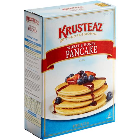 Krusteaz Professional 5 Lb Wheat And Honey Pancake Mix 6case