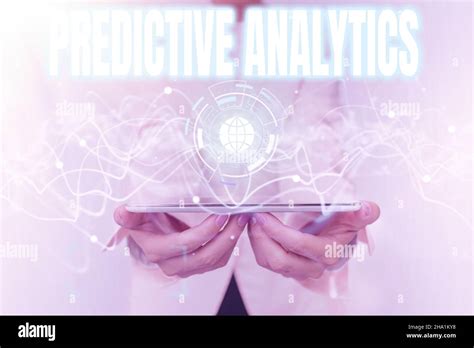 Text Caption Presenting Predictive Analytics Word Written On Optimize