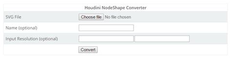 Github Niklasrosenstein Houdini Nodeshape Converter Convert Svg Paths To Houdini Json Nodeshapes