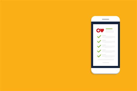 Laporan Medis Online Dokumen Medis Konsep Asuransi Kesehatan Desain