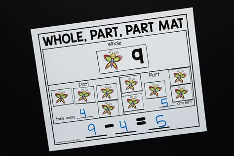 Whole Part Part Mat Dollar Teachers Club