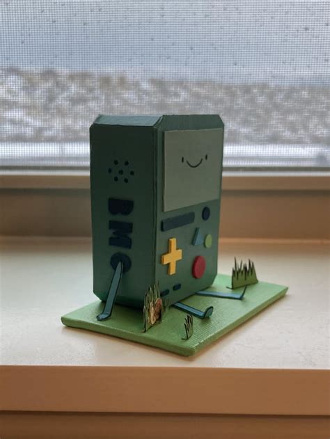 Made Bmo Out Of Cardboard Radventuretime