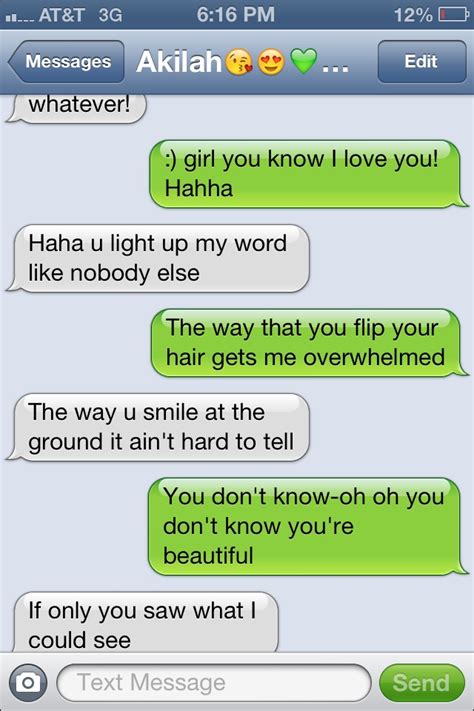 Because Texting My Best Friend Randomly Turns Into Texting One