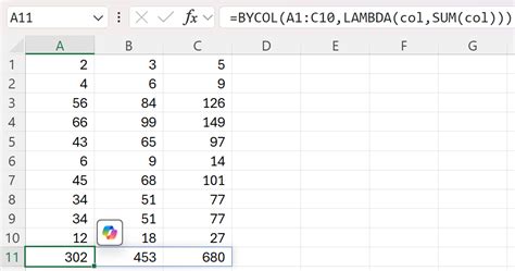 Bycol Excel Function Data Empower The Data Matrix
