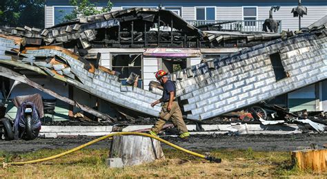 Fire Destroys Motel In Cheney Aug 23 2022 The Spokesman Review