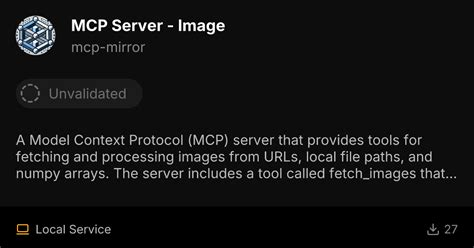 Mcp Server Image Mcp Servers · Lobehub
