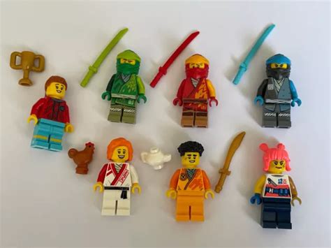 Lego Bam Build A Minifigure 2023 Lot X 7 Arin Sora Ninjago