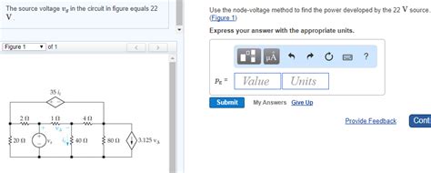 solved the source voltage vg in the circuit in figure equals