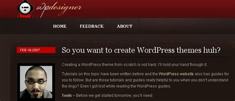 Detailed WordPress Theme Development Tutorials To Help You Create Your Own Theme Designbeep