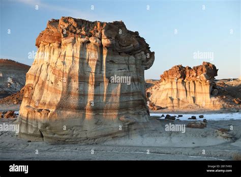 Bisti Badlands De Na Zin Wilderness Area New Mexico Stock Photo Alamy