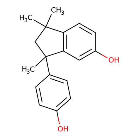 3 4 Hydroxyphenyl 113 Trimethyl 5 Indanol 10527 11 4 Kaa52711