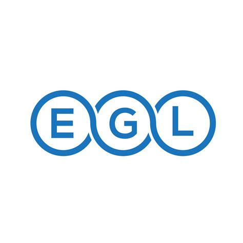 Egl Letter Logo Design On Black Background Egl Creative Initials Letter