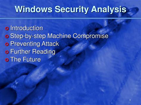 Ppt Windows Security Analysis Computer Science E Commerce Security
