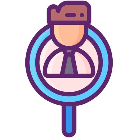 Background Check Flaticons Lineal Color Icon
