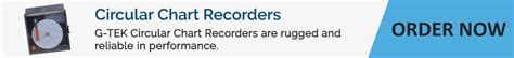 order circular chart recorders g tek corporation india
