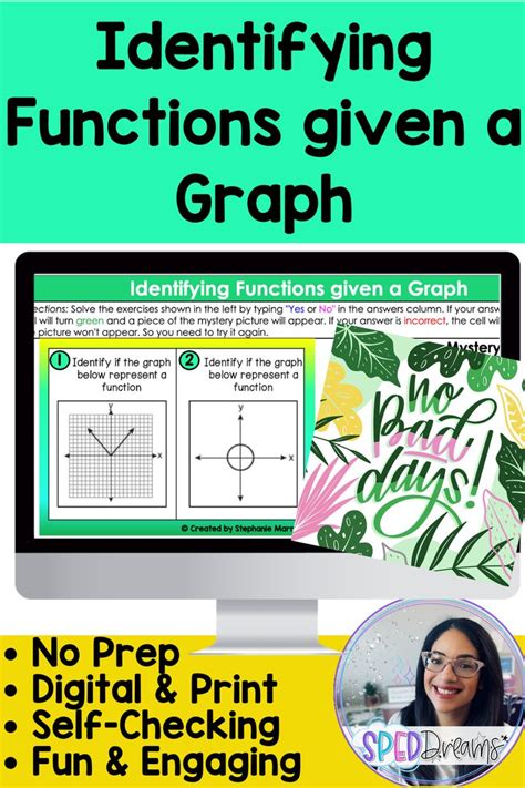 Identifying Functions Given A Graph Digital Puzzle Pixel Art Distance