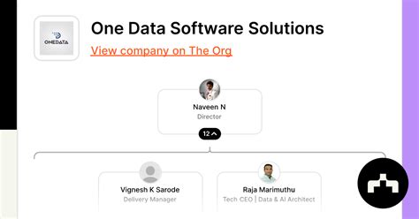 One Data Software Solutions The Org