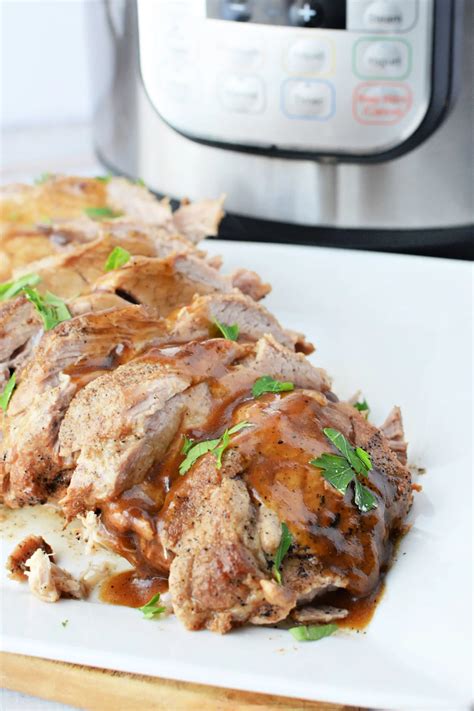 Instant Pot Pork Loin Roast The Rebel Chick